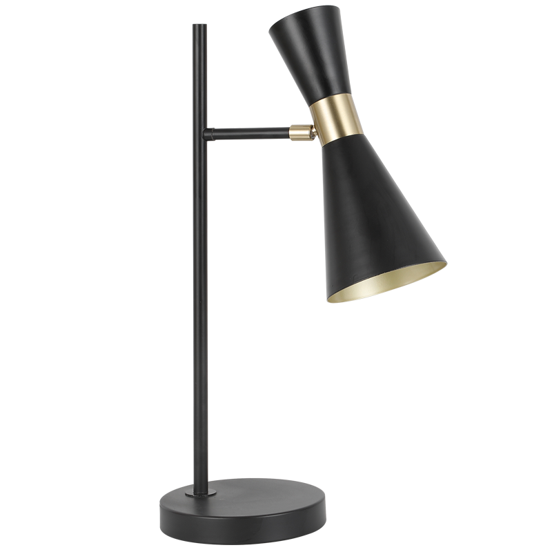 Brightstar TL842 BLACK Metal Table Lamp with Moveable Head – Lightworld ...