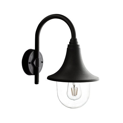 Brightstar L333 Black PVC Down Facing Wall Light – Lightworld Online